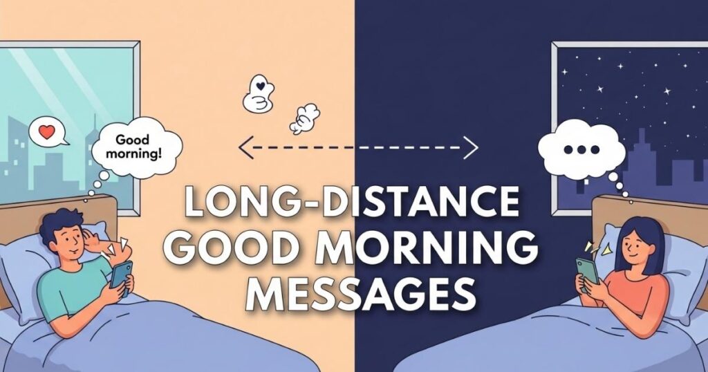 74+ Long-Distance Good Morning Messages